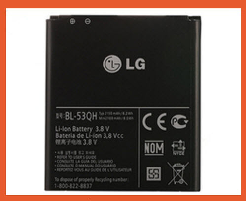 แบตเตอรี่ LG P880,P765,P760,P769,P768,VS930,P870,F160,F200(BL-53QH ...