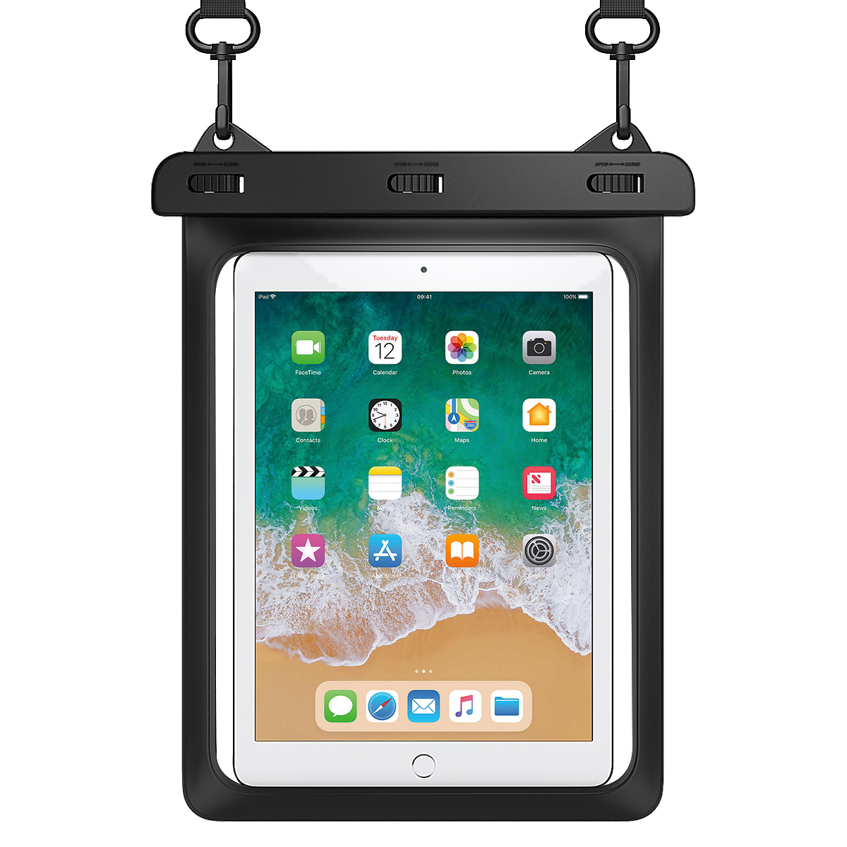Universal Waterproof Tablet Case For Ipad Samsung Diving Swimming Dry ...