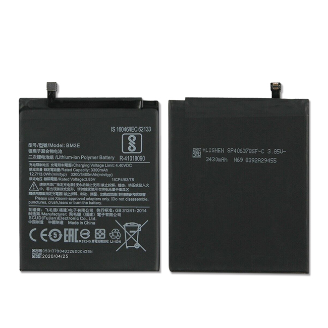 แบตเตอรี่ Xiaomi MI 8 BM3E Battery For Xiaomi MI 8 รับประกัน 6 เดือน ...