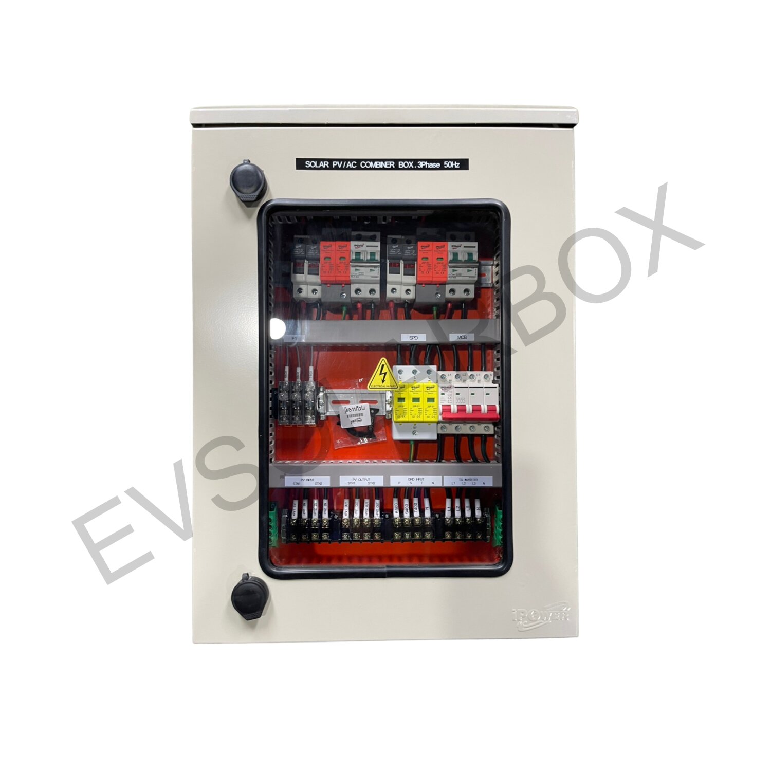 Combiner Box 10Kw 3P 2String (สำหรับขออนุญาตไฟฟ้า ) | Lazada.co.th