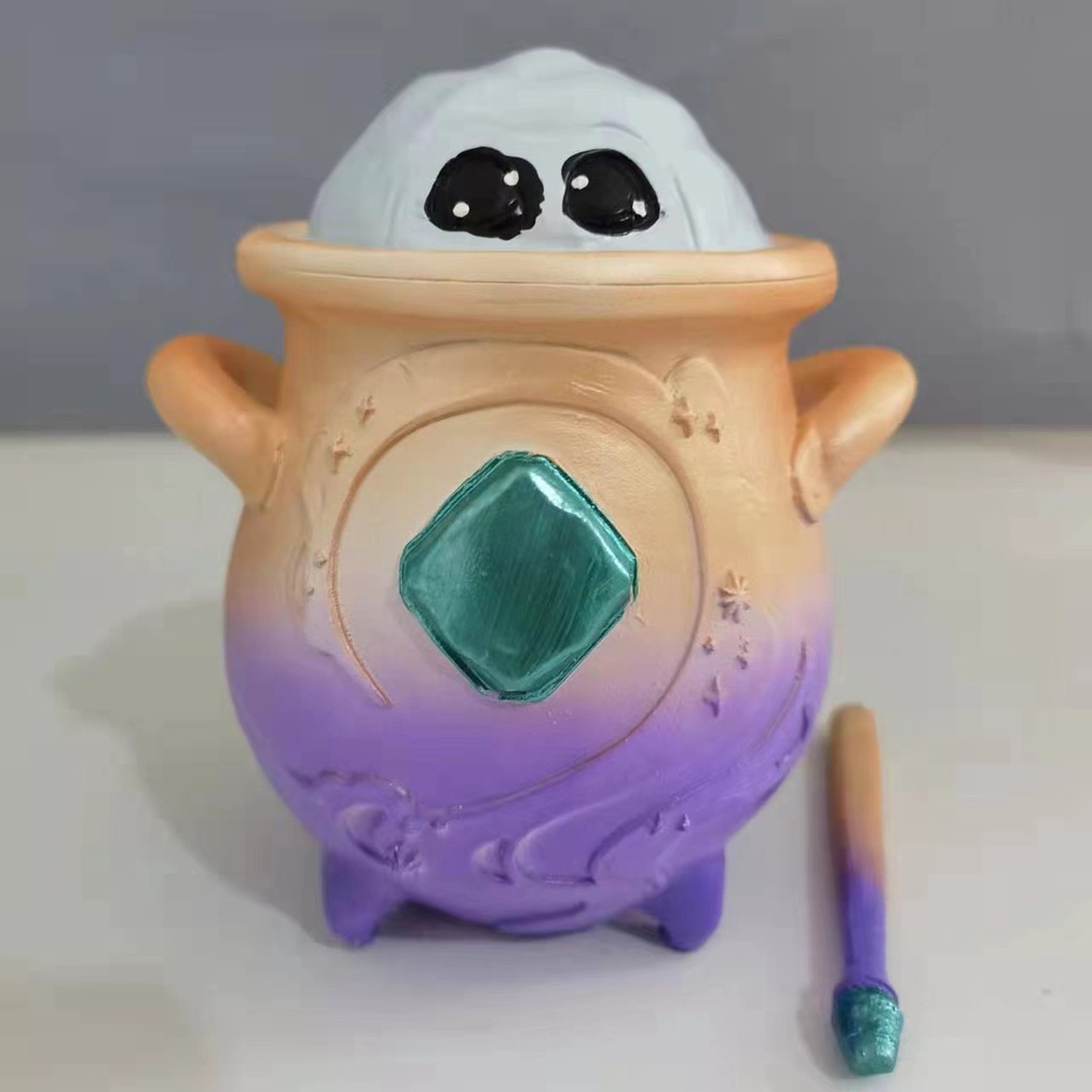 Magic pot surprise resinplastic magic fog cauldron Magic Mixies resin ...