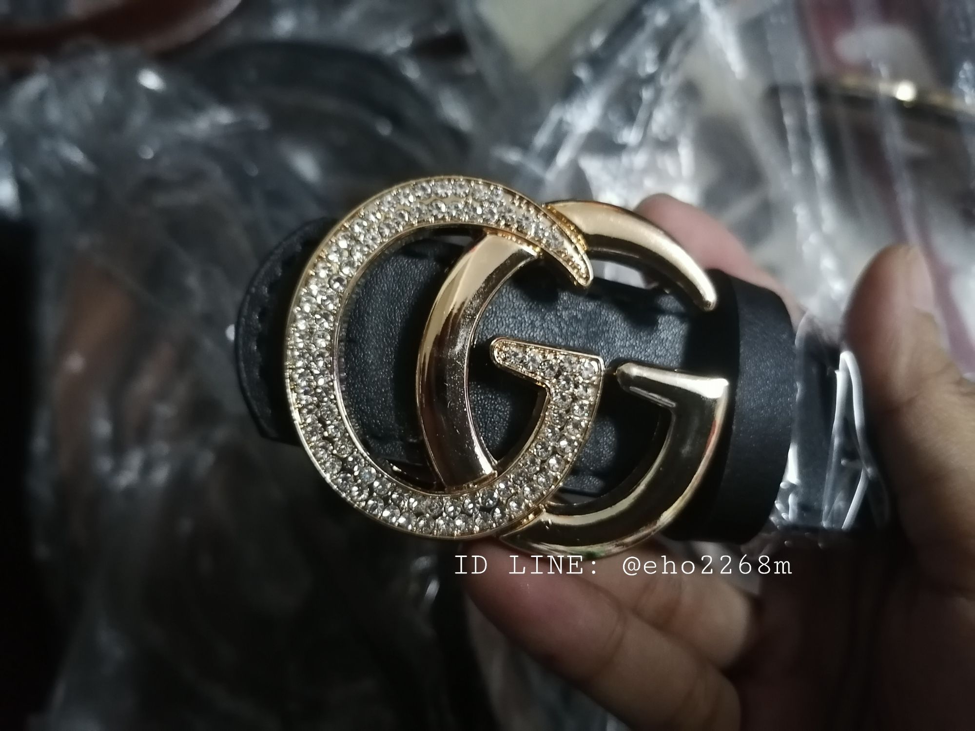 พร้อมส่ง ..!! เข็มขัด GG เพชร เข็มขัดแฟชั่นสำหรับผู้หญิง | Lazada.co.th