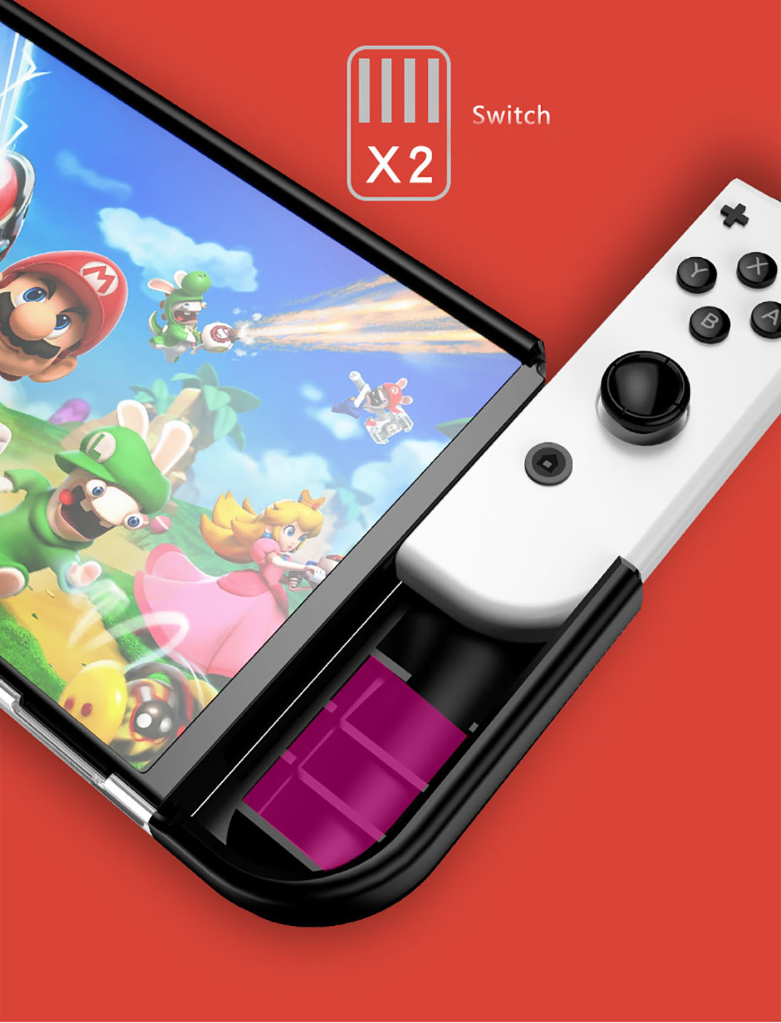 เคสเกมNintendo switch oled TPU Caseนิ่มป้องกันเครื่อง สำหรับ Nintendo Switch oled - Gmconsole ...