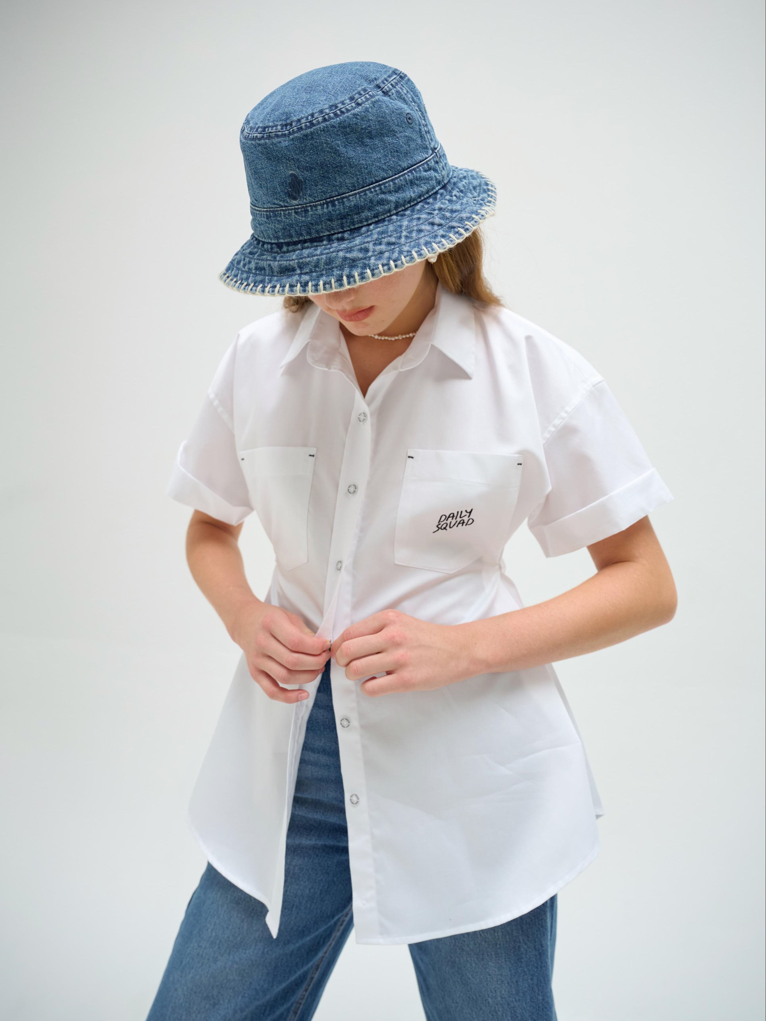 DAILY SQUAD เสื้อเชิ้ต รุ่น BUDDY แขนสั้น ดีเทลใส่ได้ 2 แบบ คือติด ...