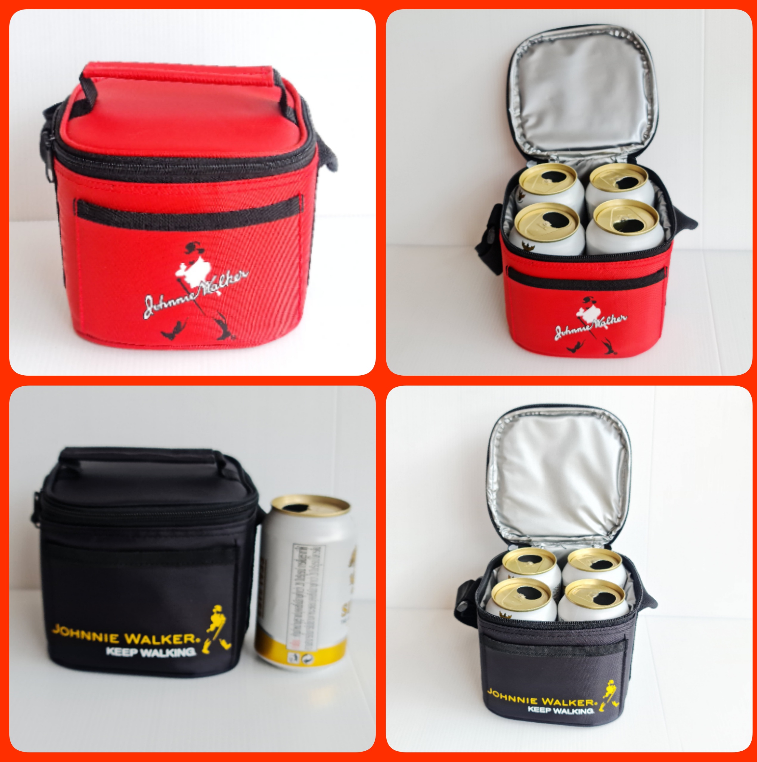 กระเป๋าเก็บความเย็น/เก็บอุณหภูมิเย็น-ร้อน ลายสิงห์/Chivas/Coke/Hei ...