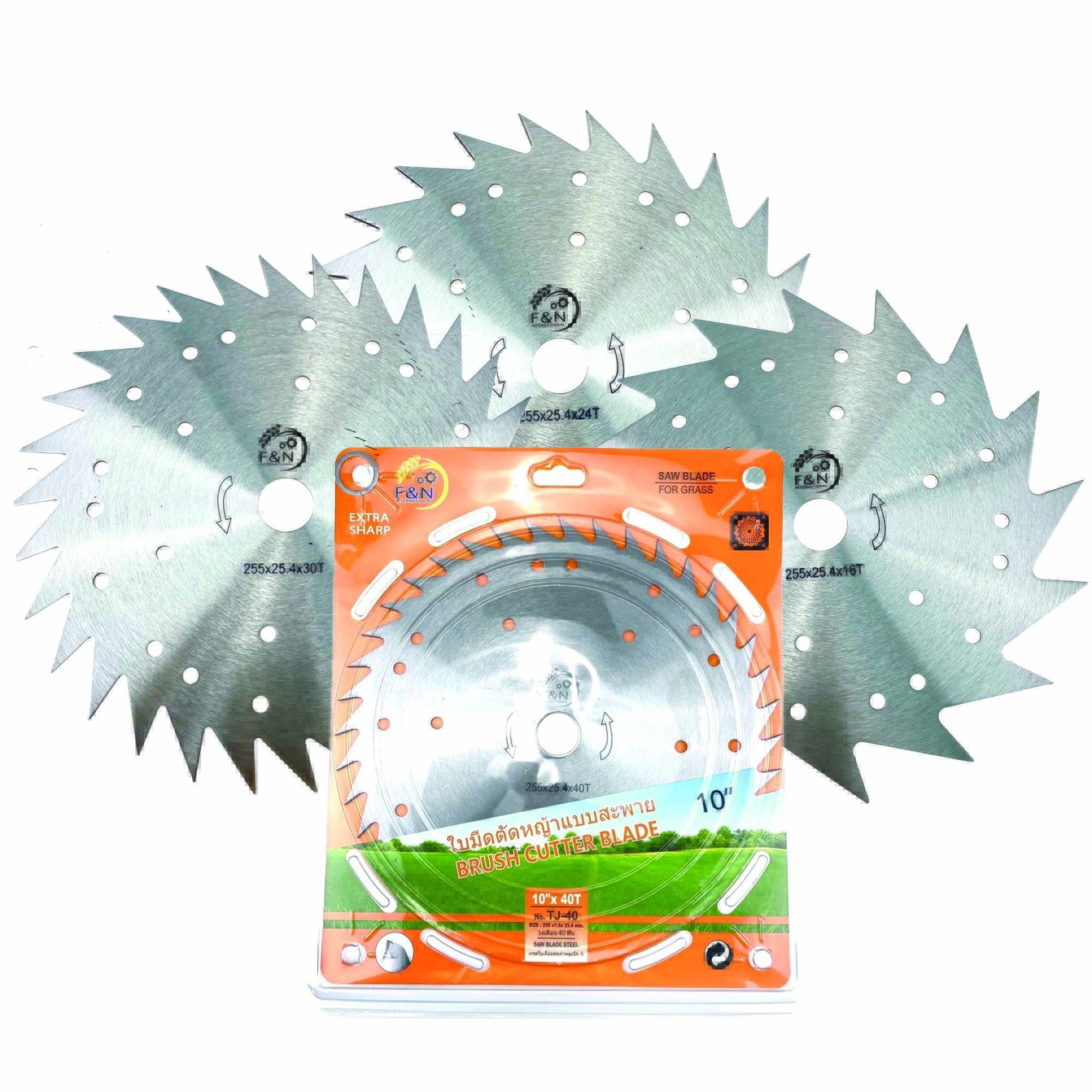 ใบตัดหญ้า วงเดือน TOKIDA ขนาด 10 นิ้ว (( ไม่ติดเล็บ ตะไบได้ )) - KKT - ThaiPick