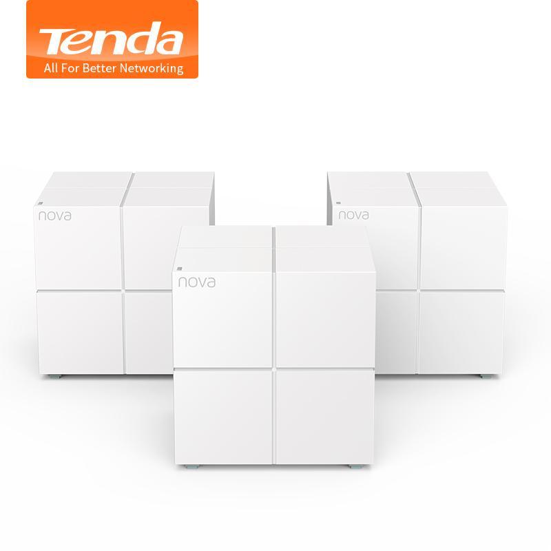 (ประกันศูนย์ไทย) Tenda Nova MW6 Pack3 Mesh AC1200 Whole Home Mesh WiFi ...