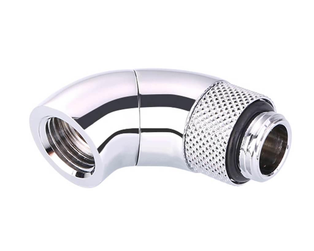 Bykski G1/4 Male to Female 90 Degree Double Rotary Elbow Fitting ...