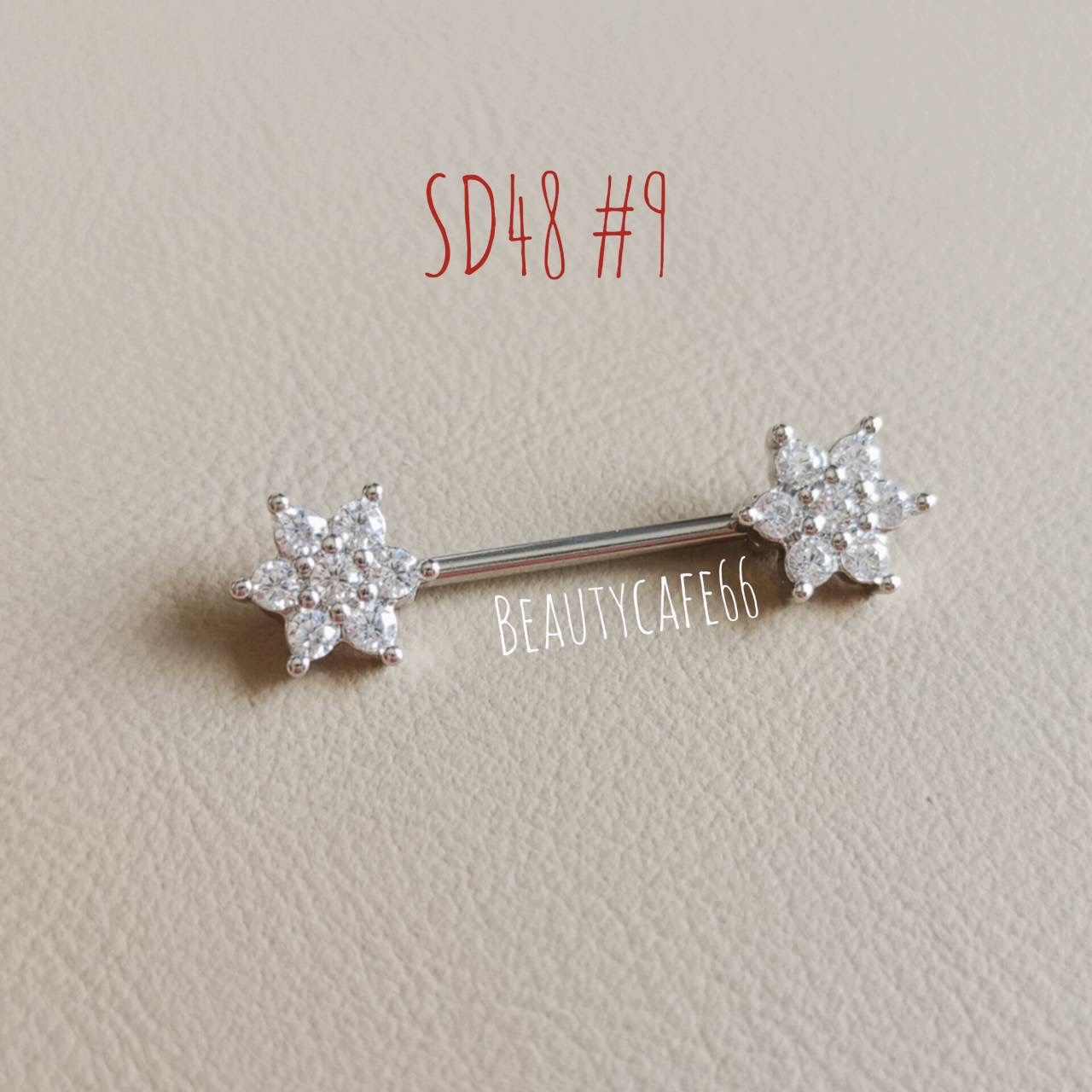 SD48 จิวหู สแตนเลส ใส่ได้ทุกส่วน ก้าน 1.2 จิวหัวนม Stainless 316L | Lazada.co.th