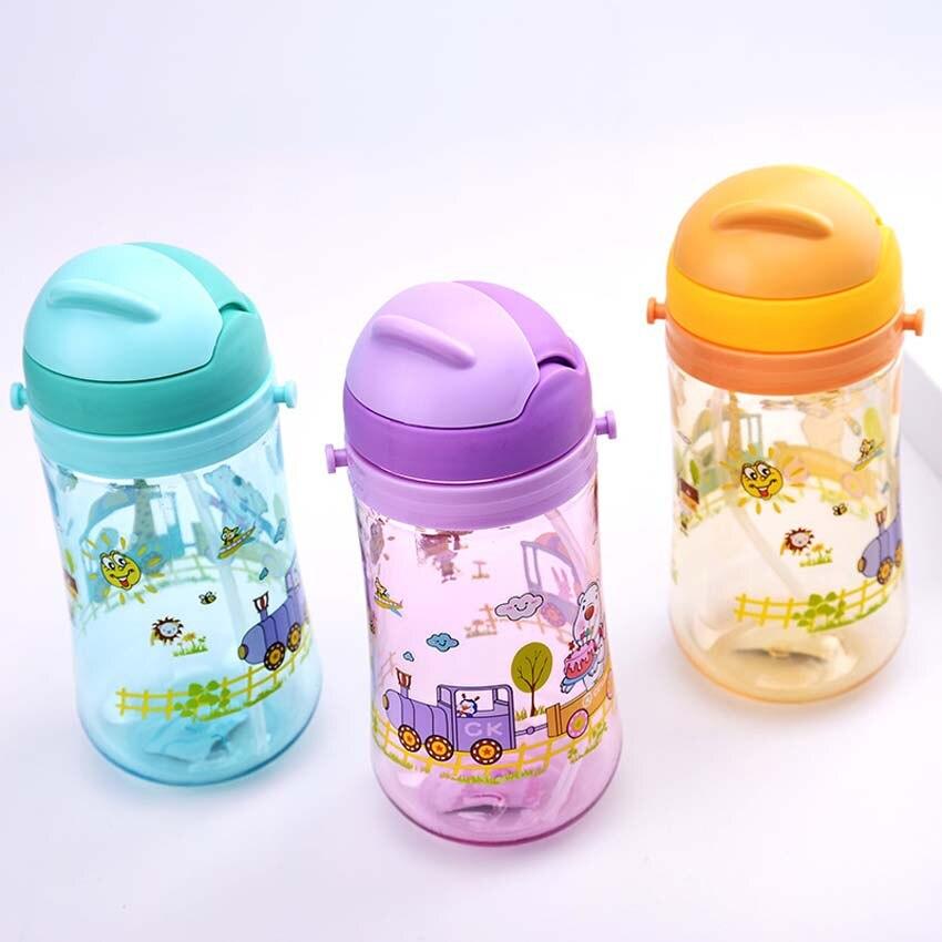 กระติกน้ำเด็กหลอดเด้ง ลายหมี น่ารักๆ 400ml - SunnyLife - ThaiPick