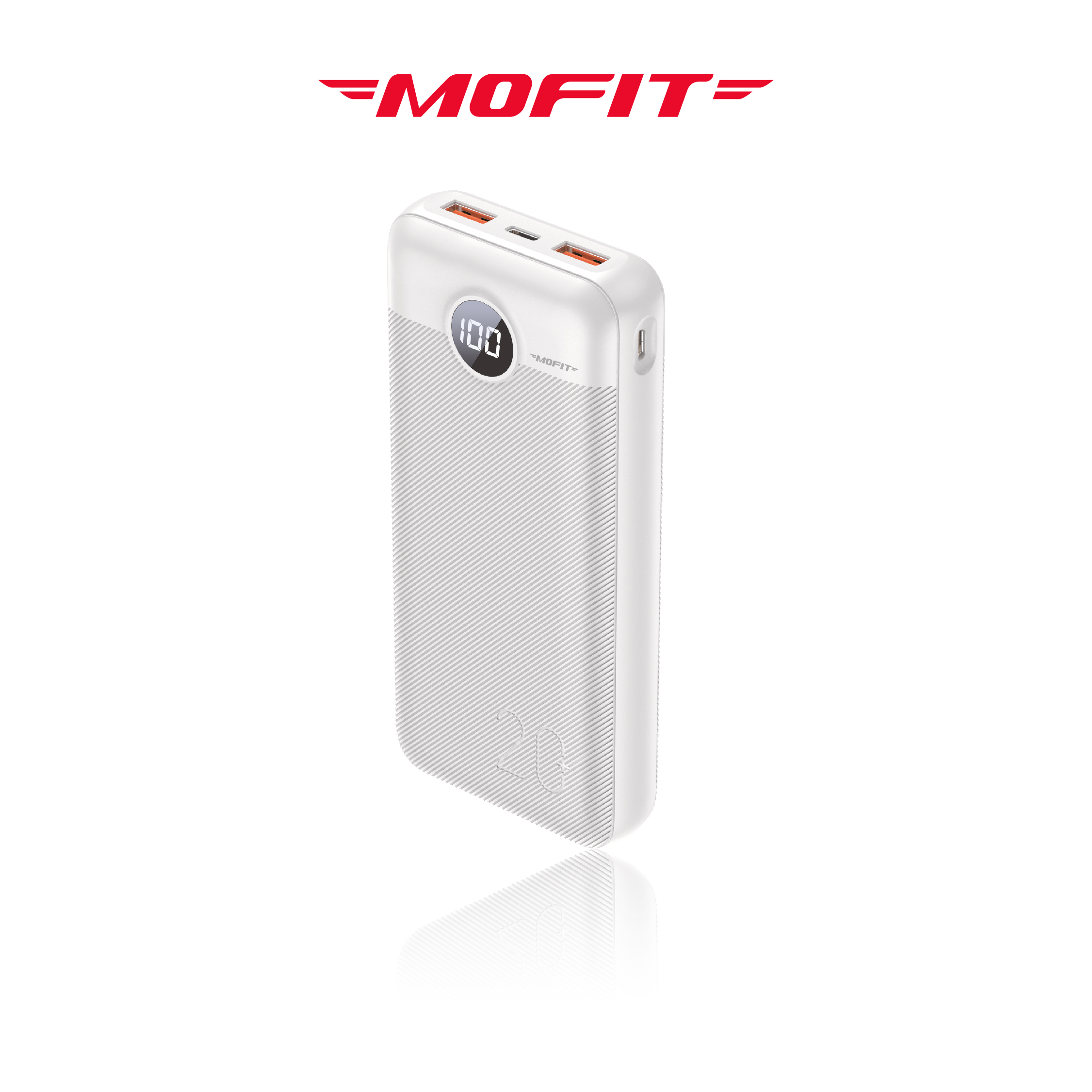MOFIT M20PD PRO Powerbank 20000mAh (QC 3.0) | PD20W พาวเวอร์แบงค์ชาร์จเร็ว หน้าจอ LED รับประกัน ...