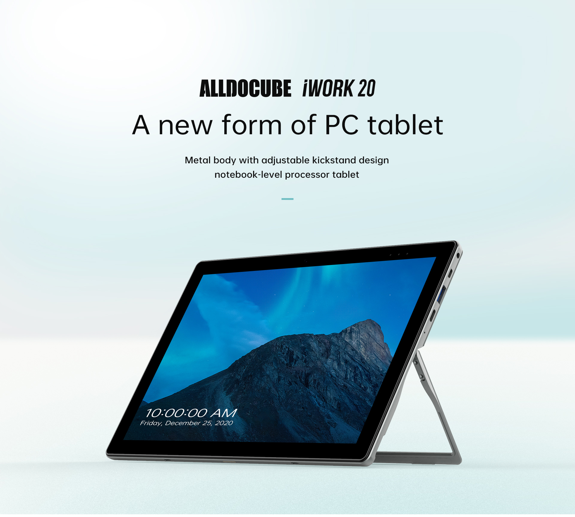 Alldocube iWork 20 2-in-1 Tablet Notebook Laptop Win10 64-bit 10.1 ...