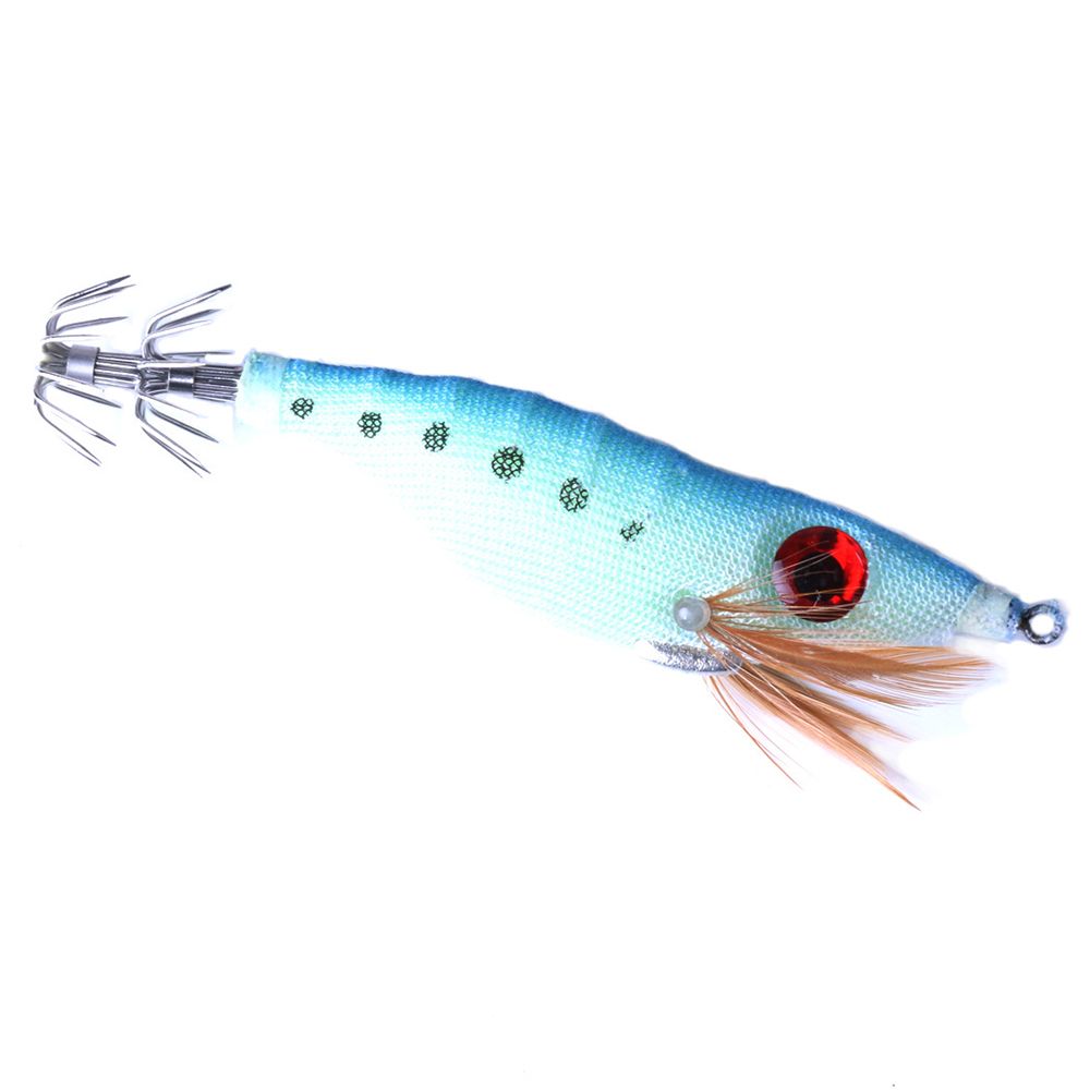 YNDVQO STORE 5 Pcs Color Random Swim Bass Bait Artificial Big Eyes Squid Jigs Glow in the Dark ...