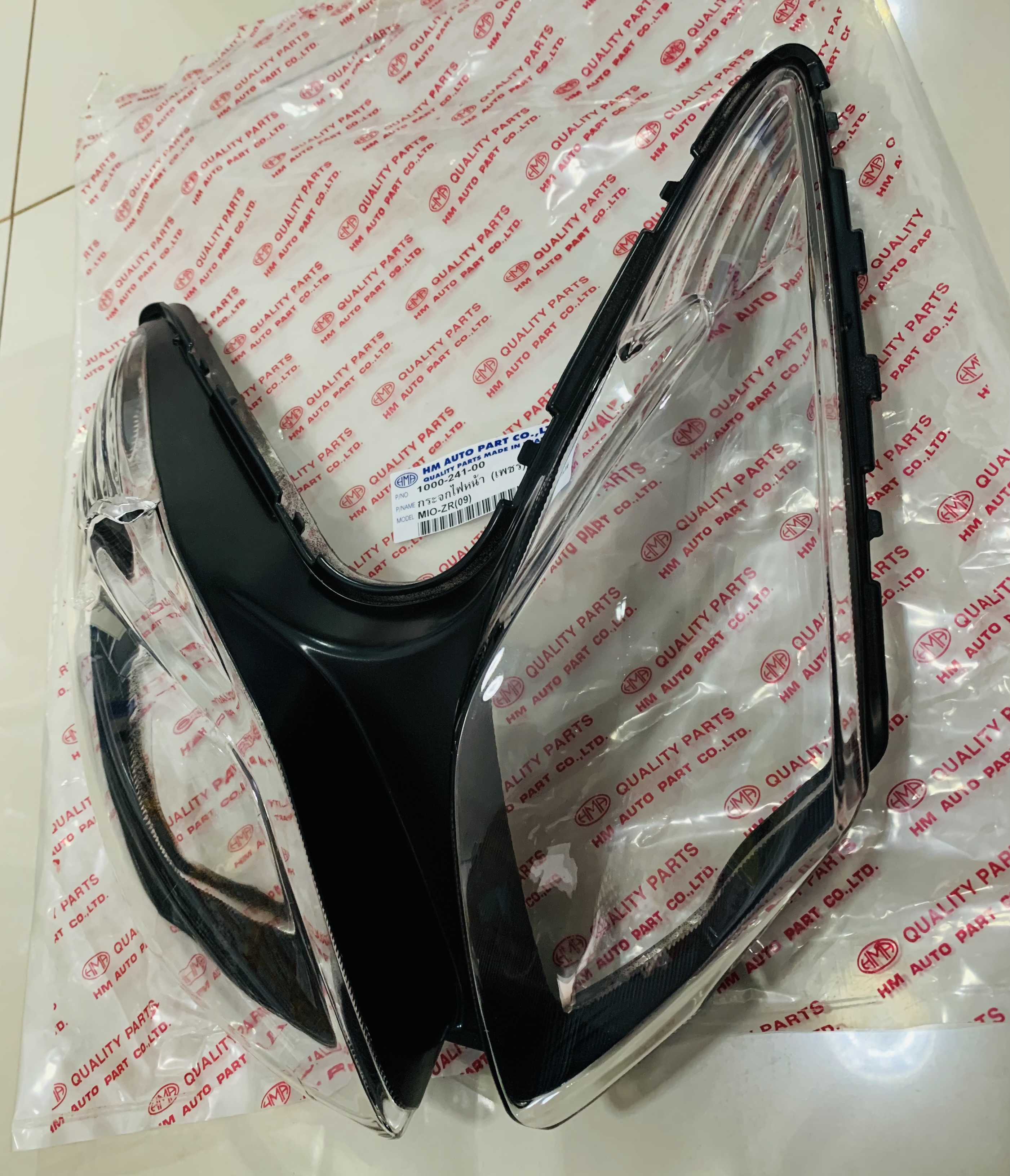 กระจกไฟหน้า YAHAHA MIO-ZR ปี2009 - สกายเรซซิ่งพังโคน - ThaiPick