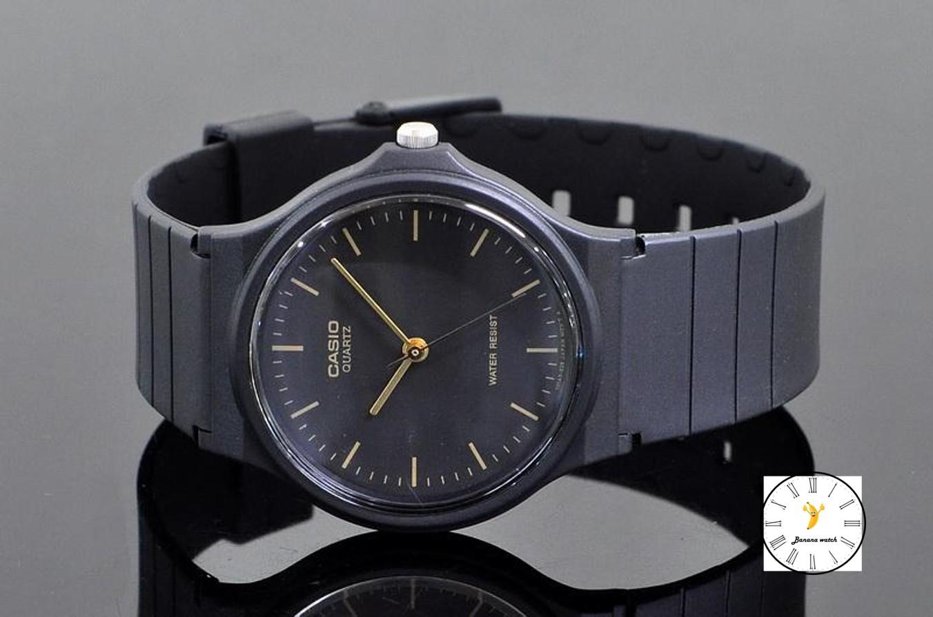 Casio Standard นาฬิกาข้อมือ รุ่น MQ24-1E - Black - Banana Watch - ThaiPick