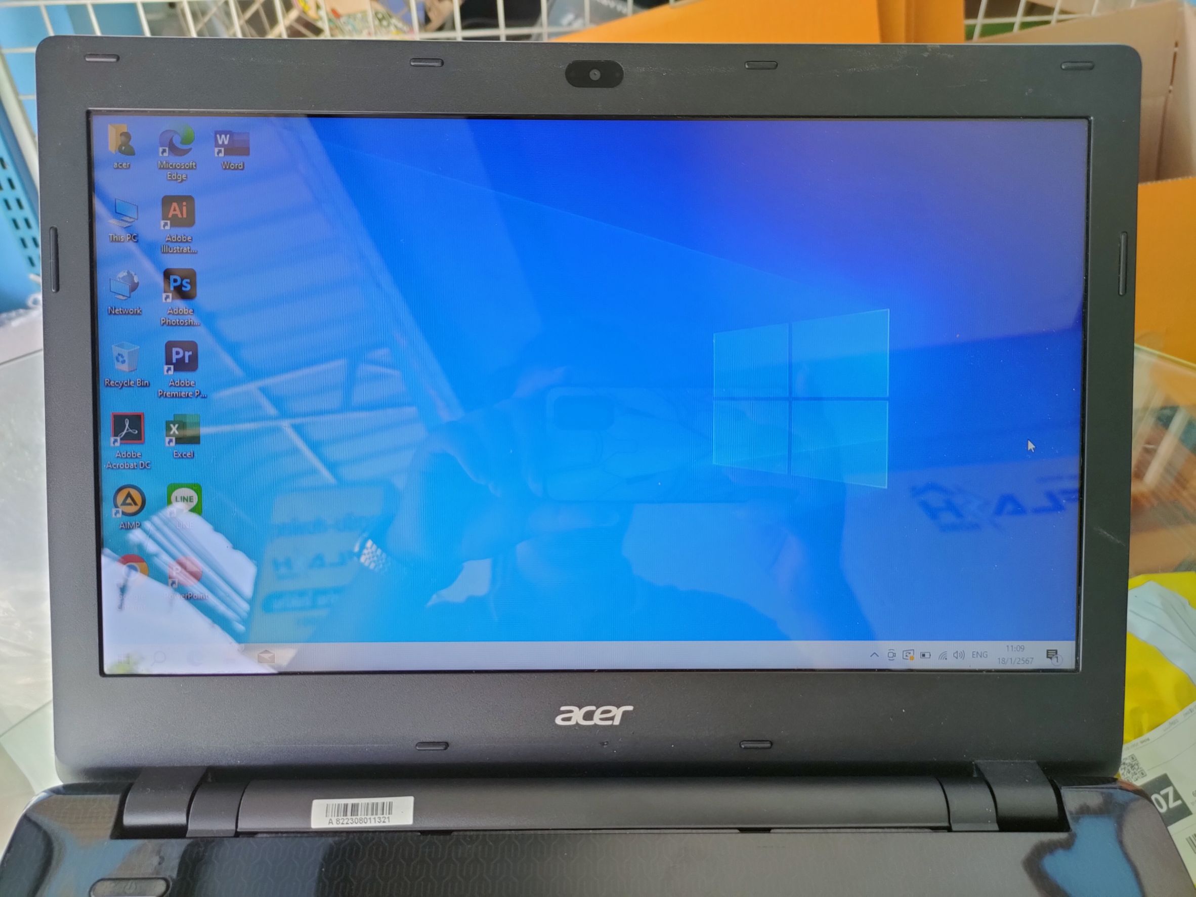 โน๊ตบุ๊คมือสองยี่ห้อ Acer รุ่น Aspire E14 E5-471G-3718 จอ 14นิ้ว ซีพียู ...