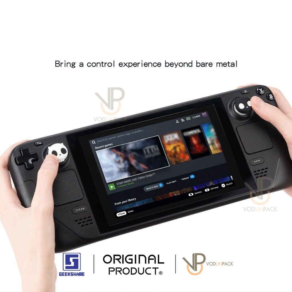 GeekShare STEAM DECK OKAME MASK Silicone ครอบ Analog ซิลิโคน ครอบปุ่ม ของแท้ สตรีมเดก ...