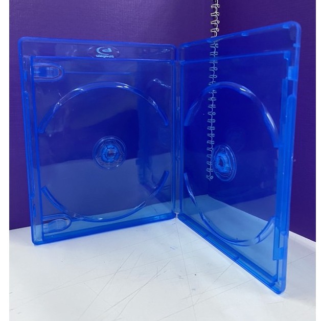 Box Bluray 2 disc Blue Color / Blu-ray / กล่องใส่แผ่นบลูเรย์ แบบบรรจุ ...