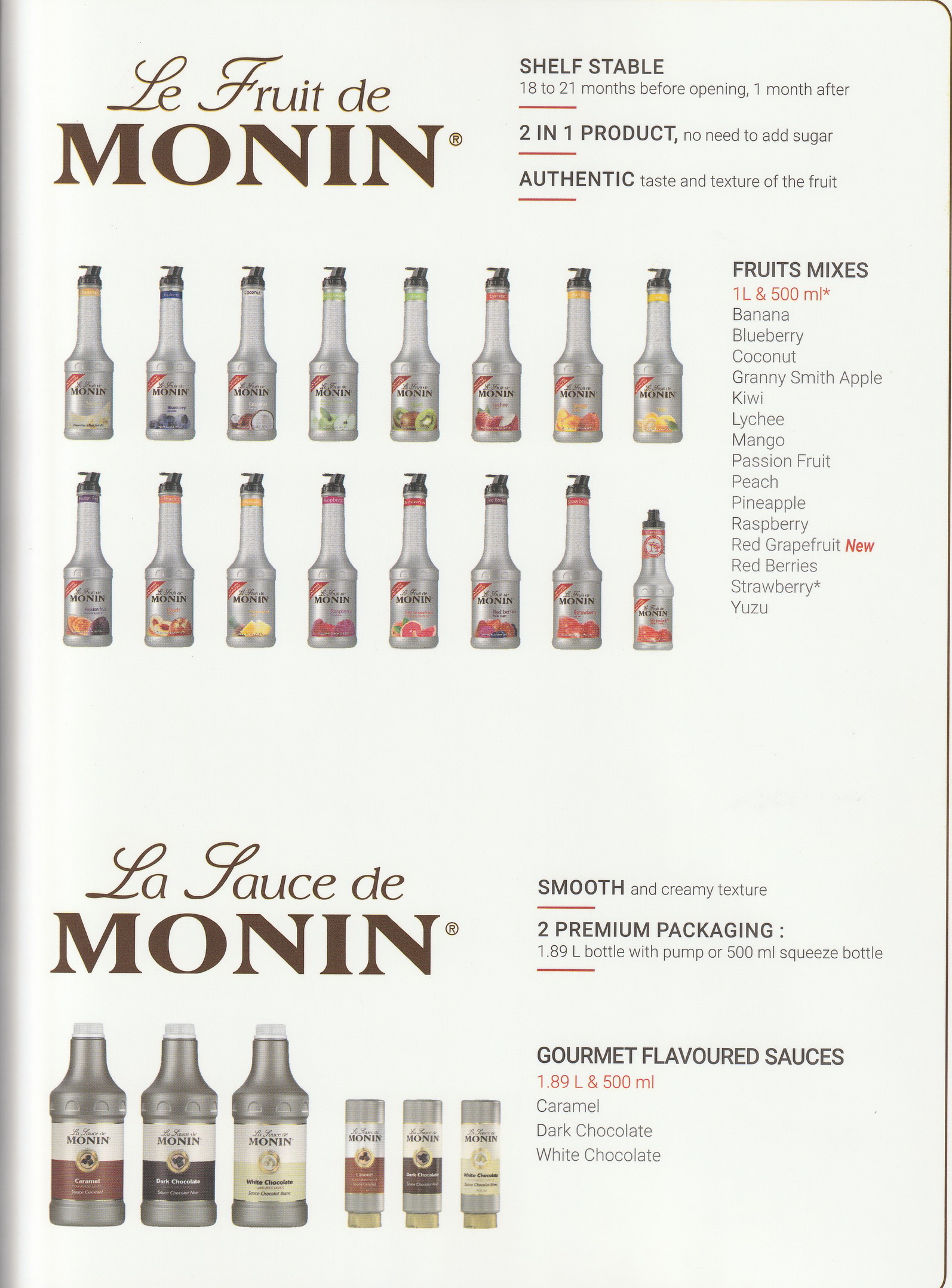 Monin Sipping Chocolate Frappe 1 Kg. - Barista Friend - ThaiPick