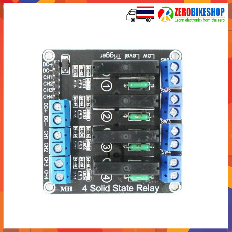 Solid State Relay 5V 2A (SSR) Trigger แบบ Low Level (Active Low) และ ...