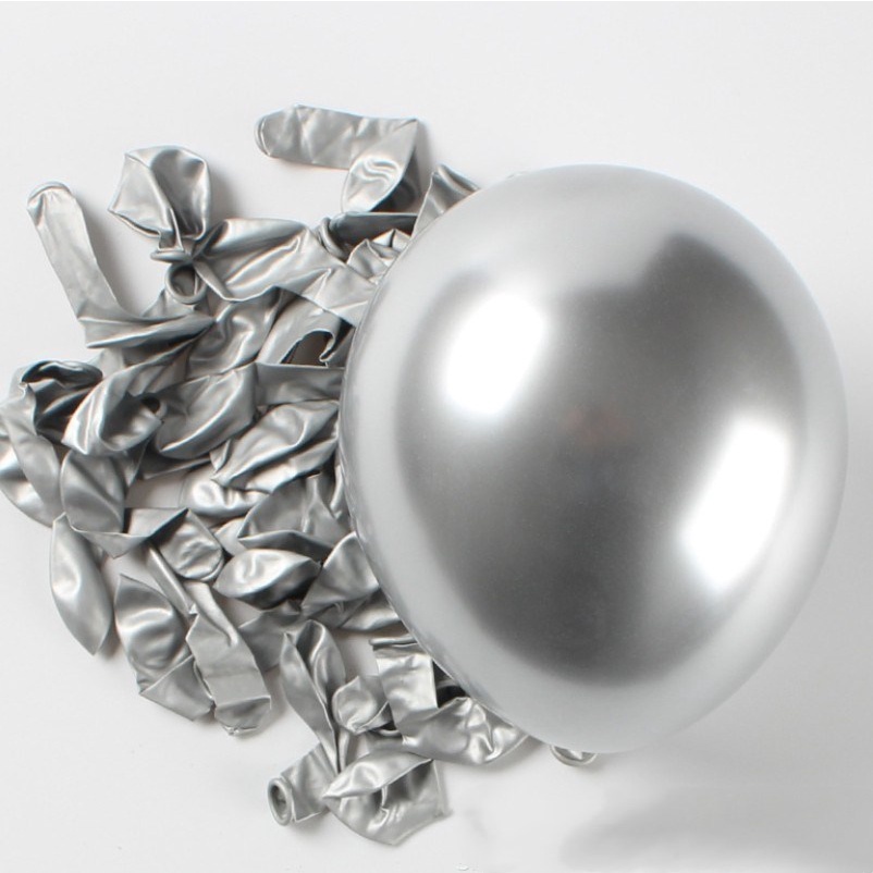 Balon Chrome Metalik 1g 5 Inci Untuk Dekorasi Pesta Ulang Tahun ...