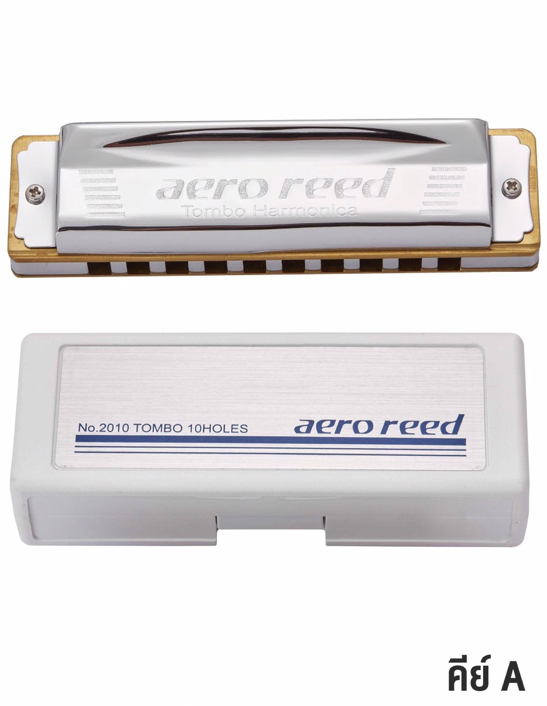 TOMBO Aero Reed Key A Harmonica ** | Lazada.co.th