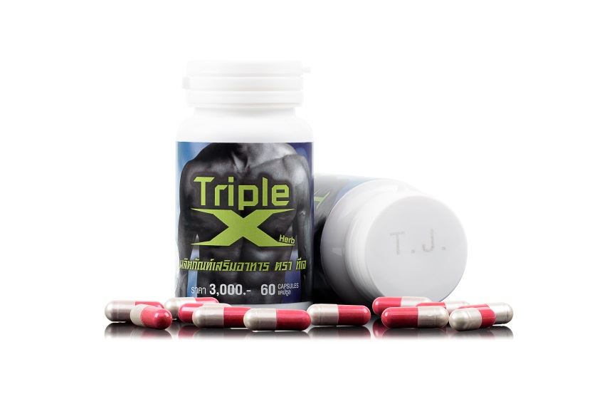 อาหารเสริม ทริปเปิ้ล เอ็กซ์ Triple X ตรา TJ โปรซื้อ 2 กระปุก แถม 2 ...
