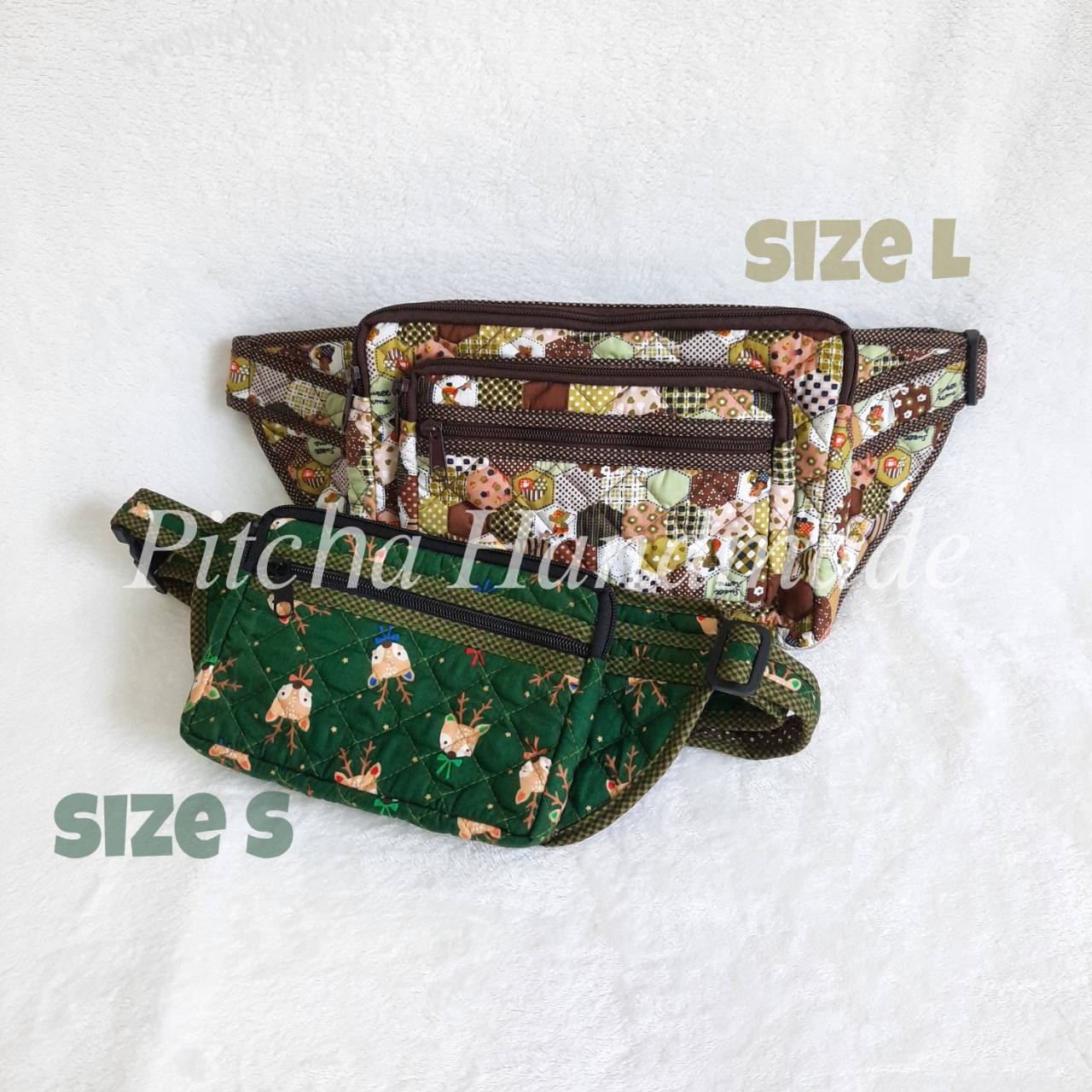 กระเป๋าคาดเอว L - Pitcha Handmade - ThaiPick