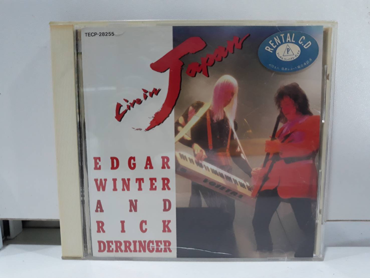 1CD Music ซีดีเพลง LIVE IN JAPAN/EDGAR WINTER AND RICK DERRINGER (C5G116) - musicE - ThaiPick