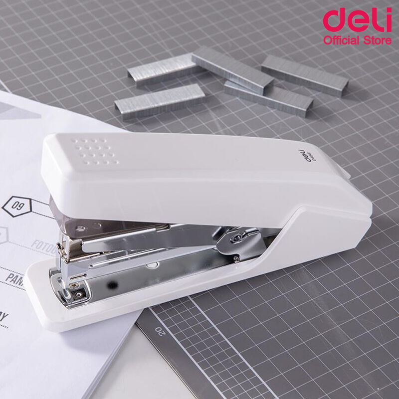 Deli 0468 Stapler เครื่องเย็บกระดาษประหยัดแรง 25 หน้า จำนวน 1 ชิ้น ที่ ...