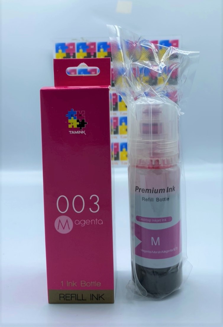 หมึกเติมสำหรับ003 หมึกพิมพ์สำหรับปริ้นเตอร์ epsonL3210,L3216,L3250 ...