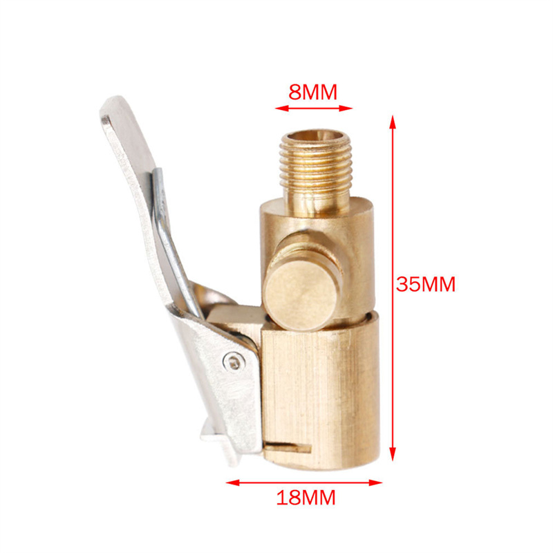 LANG 1 Pcs Car Accessories Car Air Pump Thread Nozzle Adapter Car Pump ...