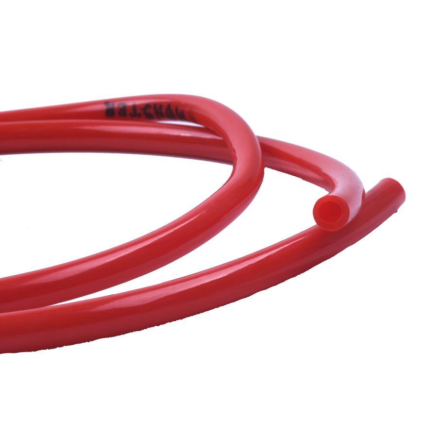 1M Red Motorcycle Fuel Gas Oil Delivery Tube Hose Line Petrol 5mm ID ...
