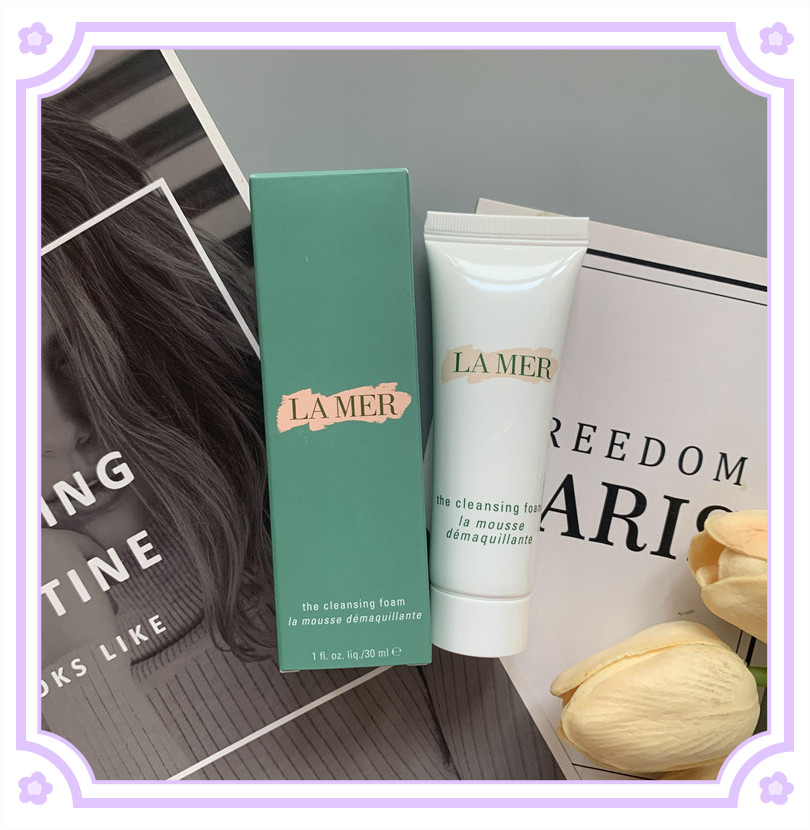 〖จัดส่งที่รวดเร็ว〗LAMER the cleansing foam 30ml. LAMER ขนาดทดลอง - MixASale