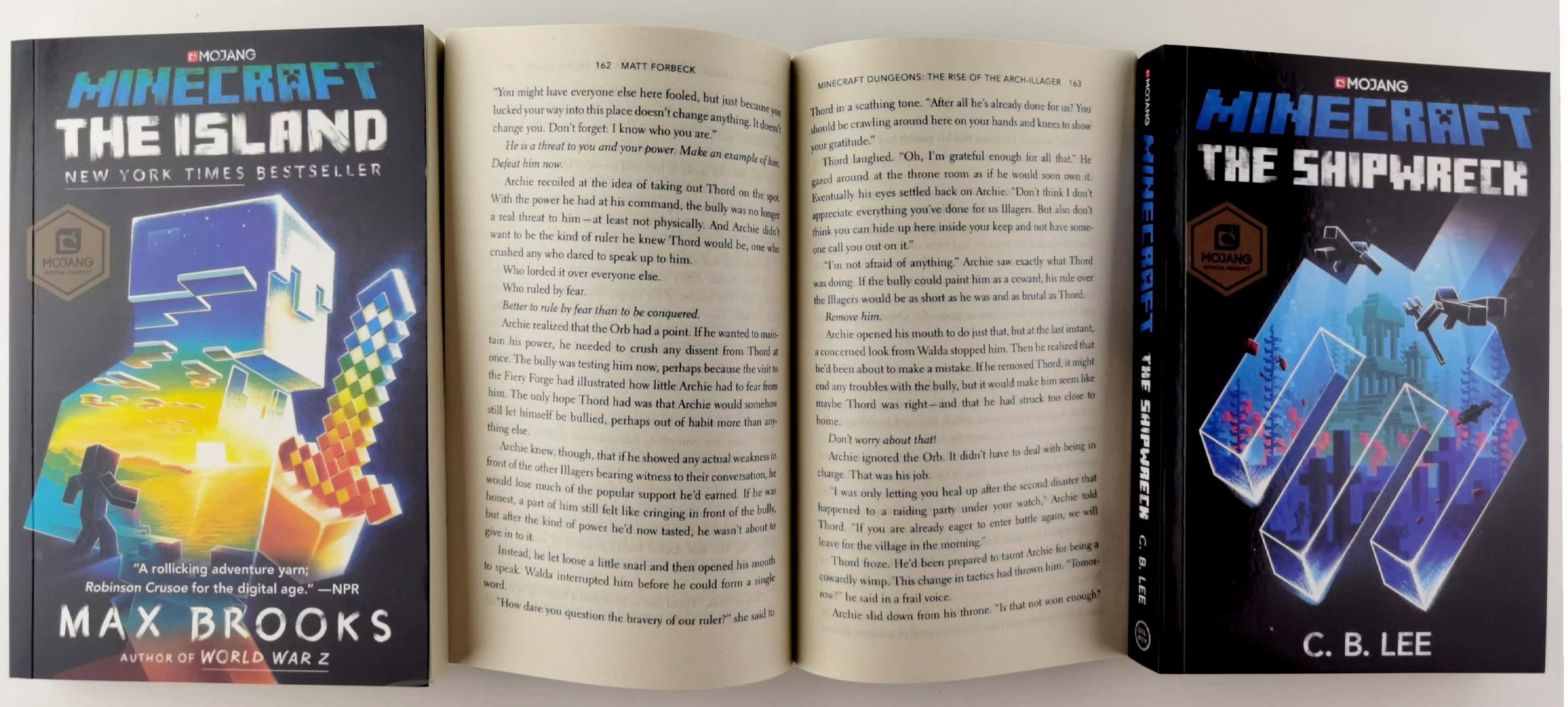 Minecraft 8 books set,English puzzle game novel book for children [The ...