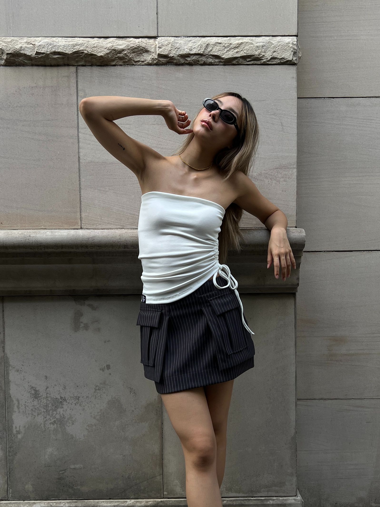 halfdayoff.co - Lydia Basic Top (พร้อมส่ง) | Lazada.co.th