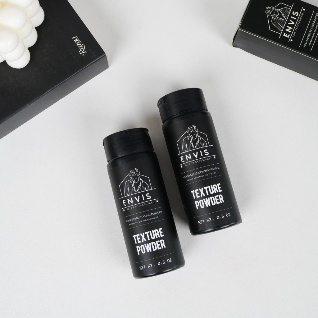 อุปกรณ์ตัดผมชาย Envis แป้งเซ็ตผม Hair Texture Powder แป้งจัดแต่งทรงผม ...