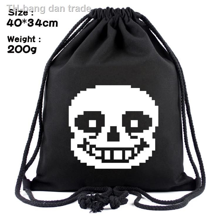 【กระเป๋าเป้สะพายหลัง】 เกม Undertale Legend Sans ผ้าใบกระเป๋าเป้สะพาย ...