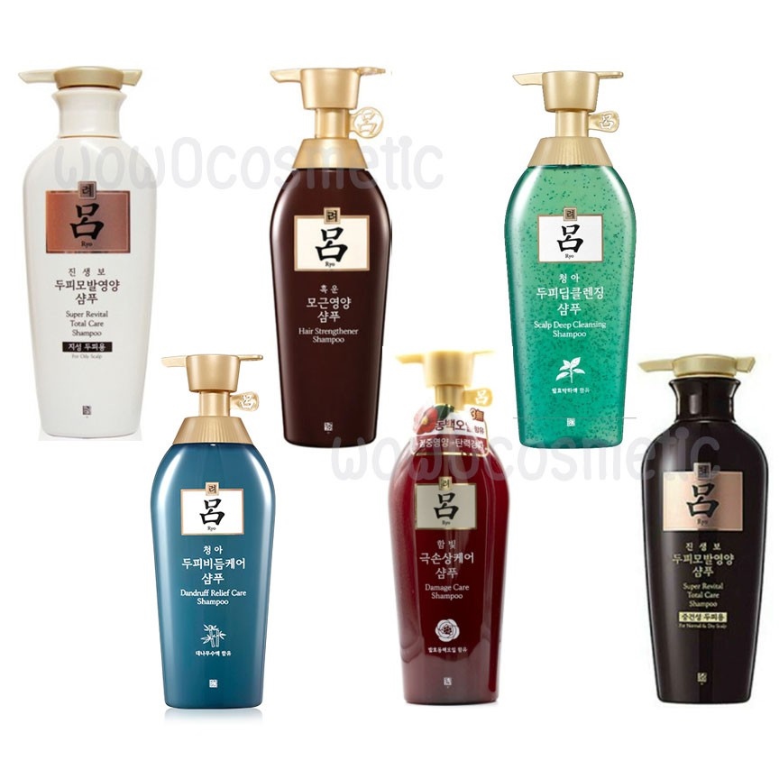 RYO Shampoo (550ml),Conditioner (550ml), Scalp Deep Cleansing & Cooling ...