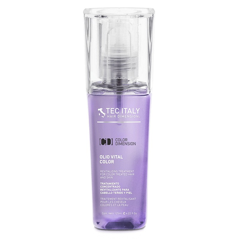Tec Italy Olio Vital color serum 125ml เซรุมสูตรเข้มข้นแต่เนื้อบางเบา ...