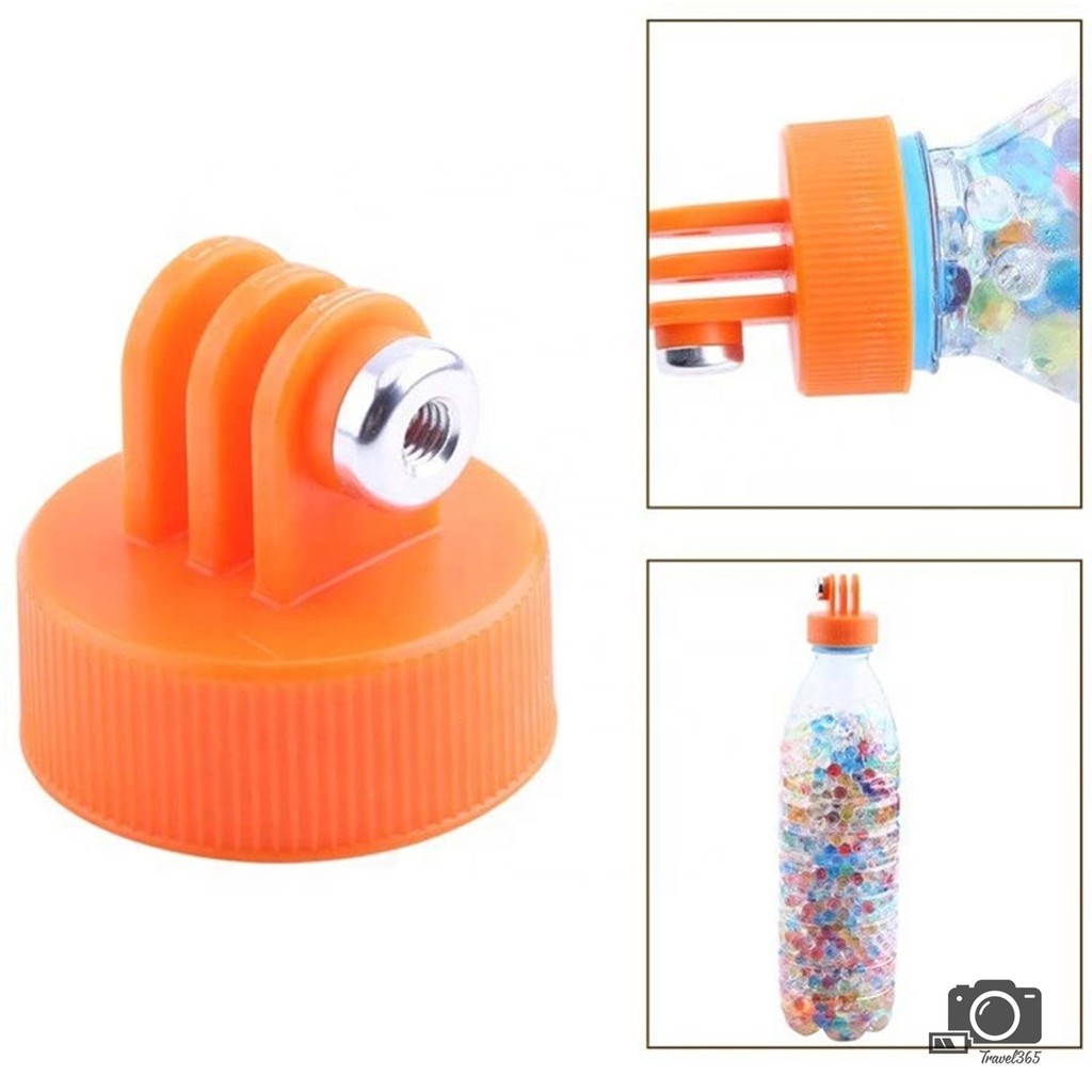 ☎ﺴ ทุ่นลอย Selfie Cap adapter 37mm Pltic Water Float Bottle Cap Mount ...