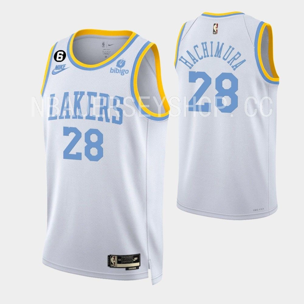【High Quality】Men's 2022-23 New Original NBA Los Angeles Lakers #28 Rui ...