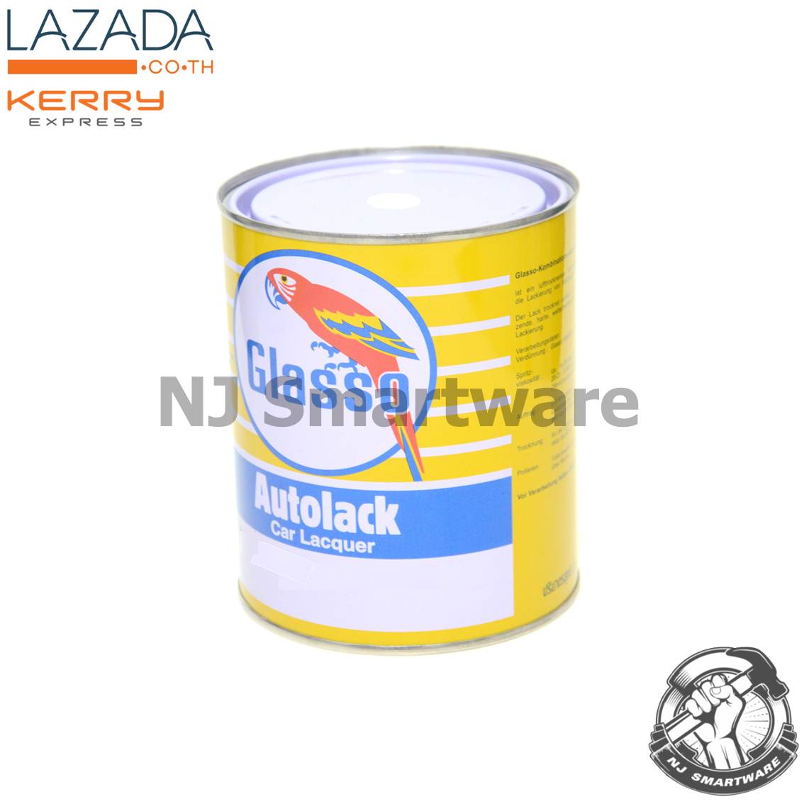 สีพ่นรถยนต์ ตรานกแก้ว ขนาด 0.900 ลิตร - Glasso Automotive Lacquer (0. ...