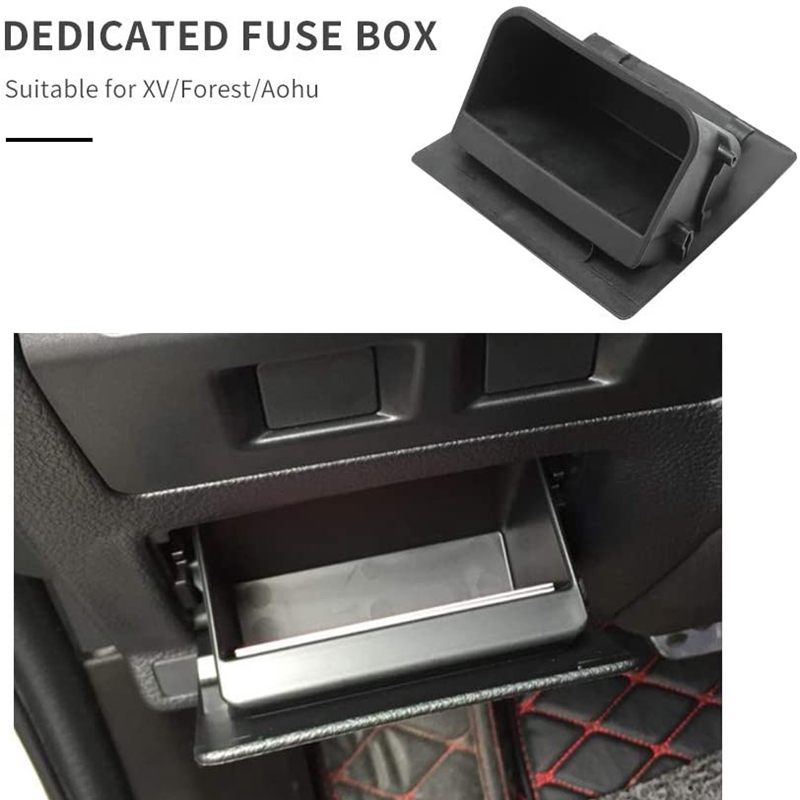 Fuse-Box Coin Container Car Inner Storage Box for Subaru XV/Crosstrek ...