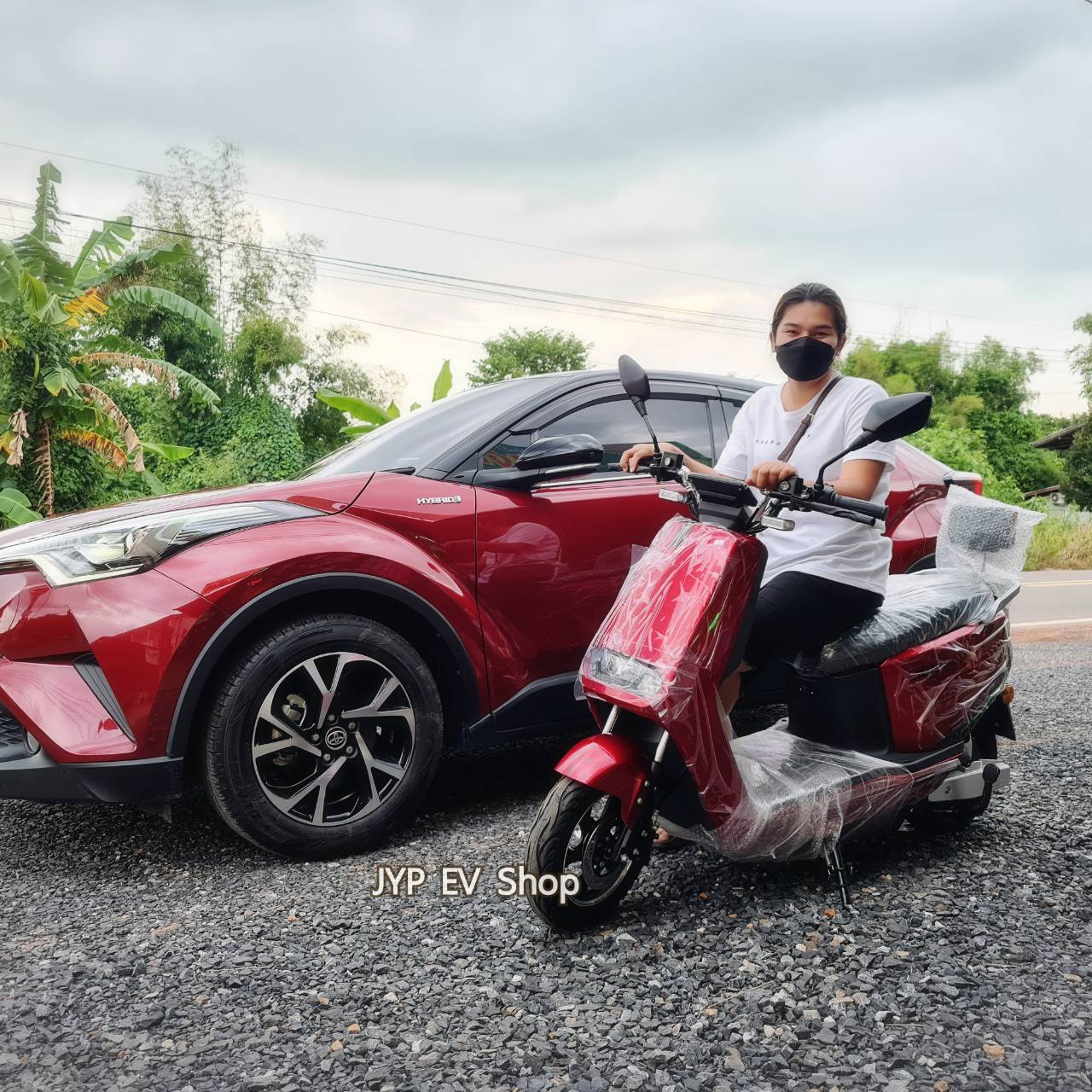 Lion Q1 มอเตอร์ไซค์ไฟฟ้า 1000 watt วิ่ง 70 km./hr. จดทะเบียนได้ รถไฟฟ้า ...