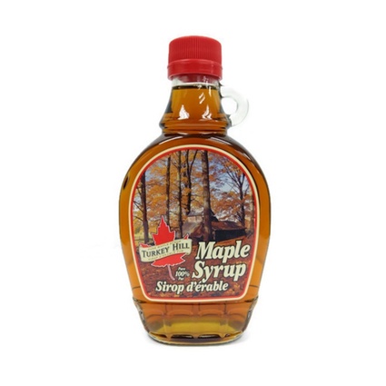Turkey Hill Maple Leaf Bottle Syrup 200ML เทอคีฮิล น้ำเชื่อมเมเปิ้ล 250 ...