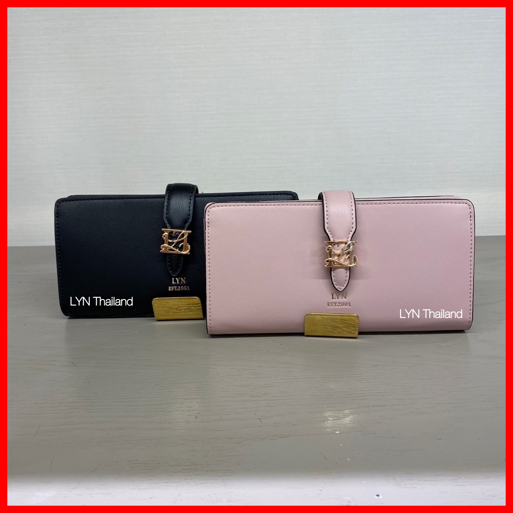 กระเป๋าสตางค์LYN รุ่น Collins Long Wallet - LYN Thailand - ThaiPick