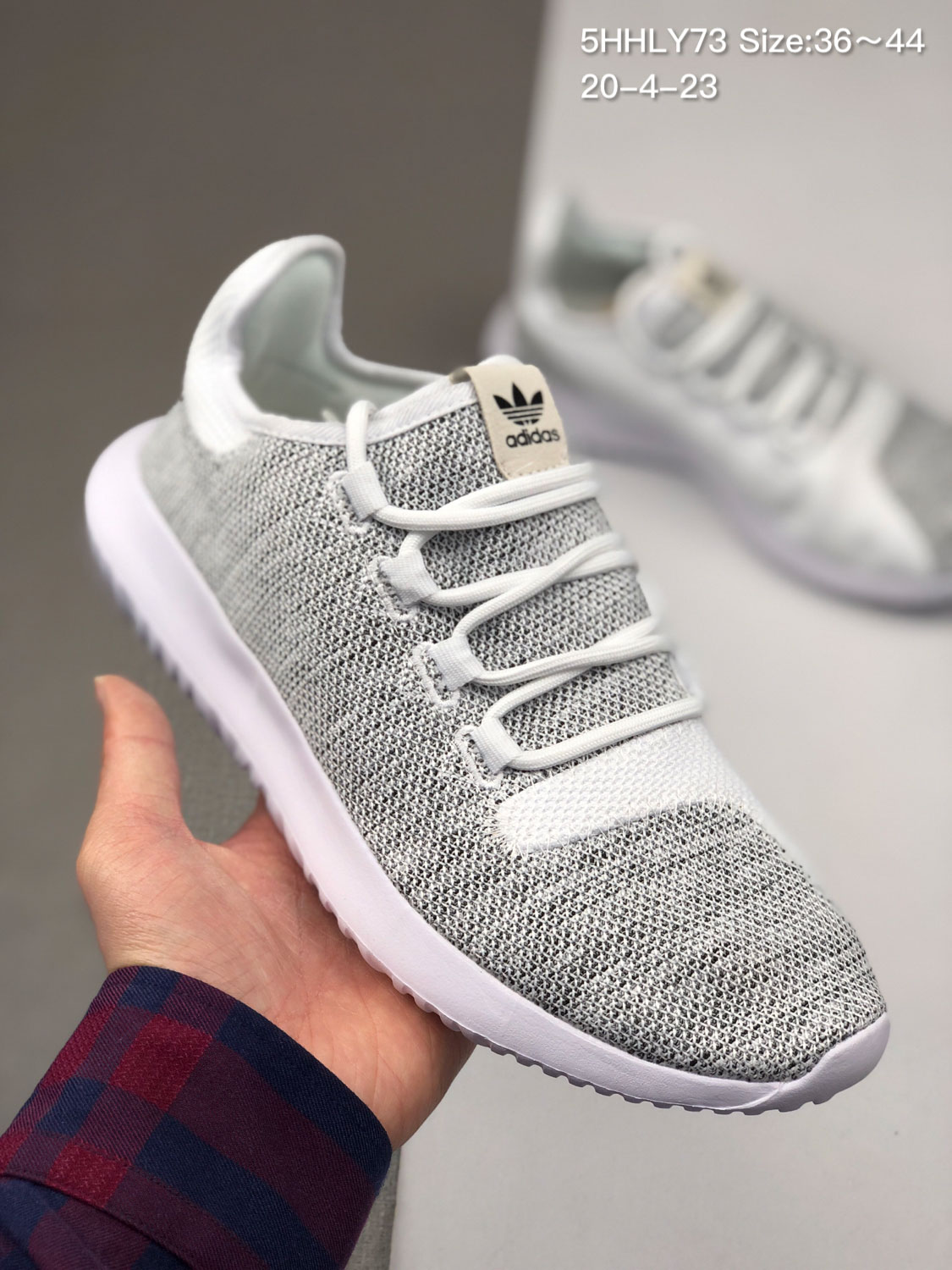 Adidas shamrock TUBULAR SHADOWKINT small coconut casual running shoes ...
