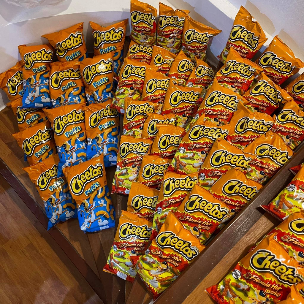 The Best!! Cheetos USA มี 4 รสให้เลือก Puffs Cheetos Crunchy Flamin ...