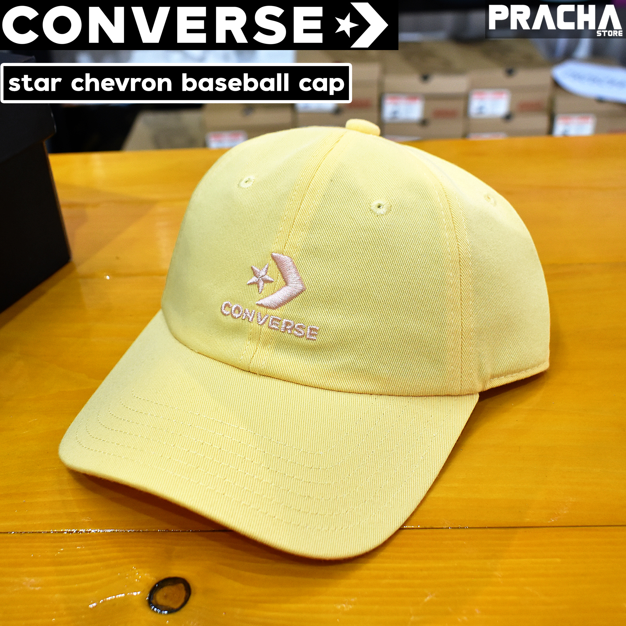 หมวก Converse รุ่น Star chevron baseball cap [สินค้าลิขสิทธิ์แท้] มีใบ ...